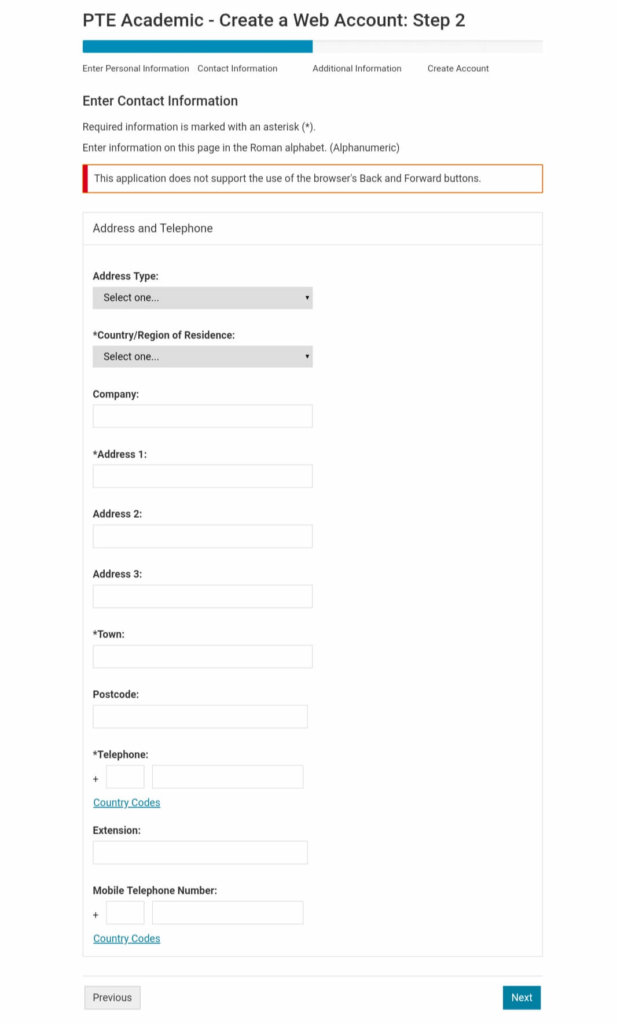 How to create an account On pearsonpte.com – Buy PTE Voucher from PTENOTE